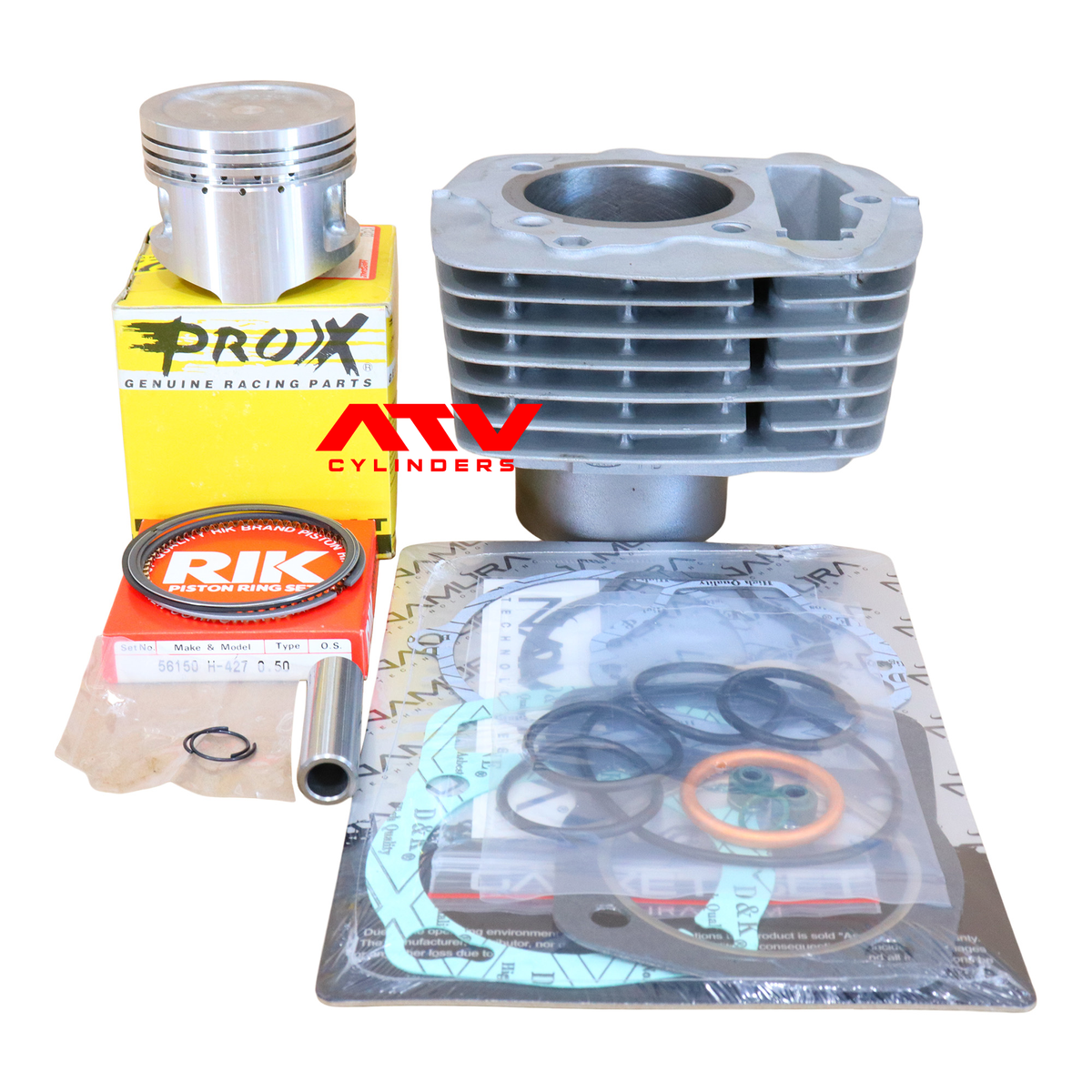 1979-1983 Honda ATC 185S 185 S OEM Cylinder Jug Pro-X Piston Top End G ...