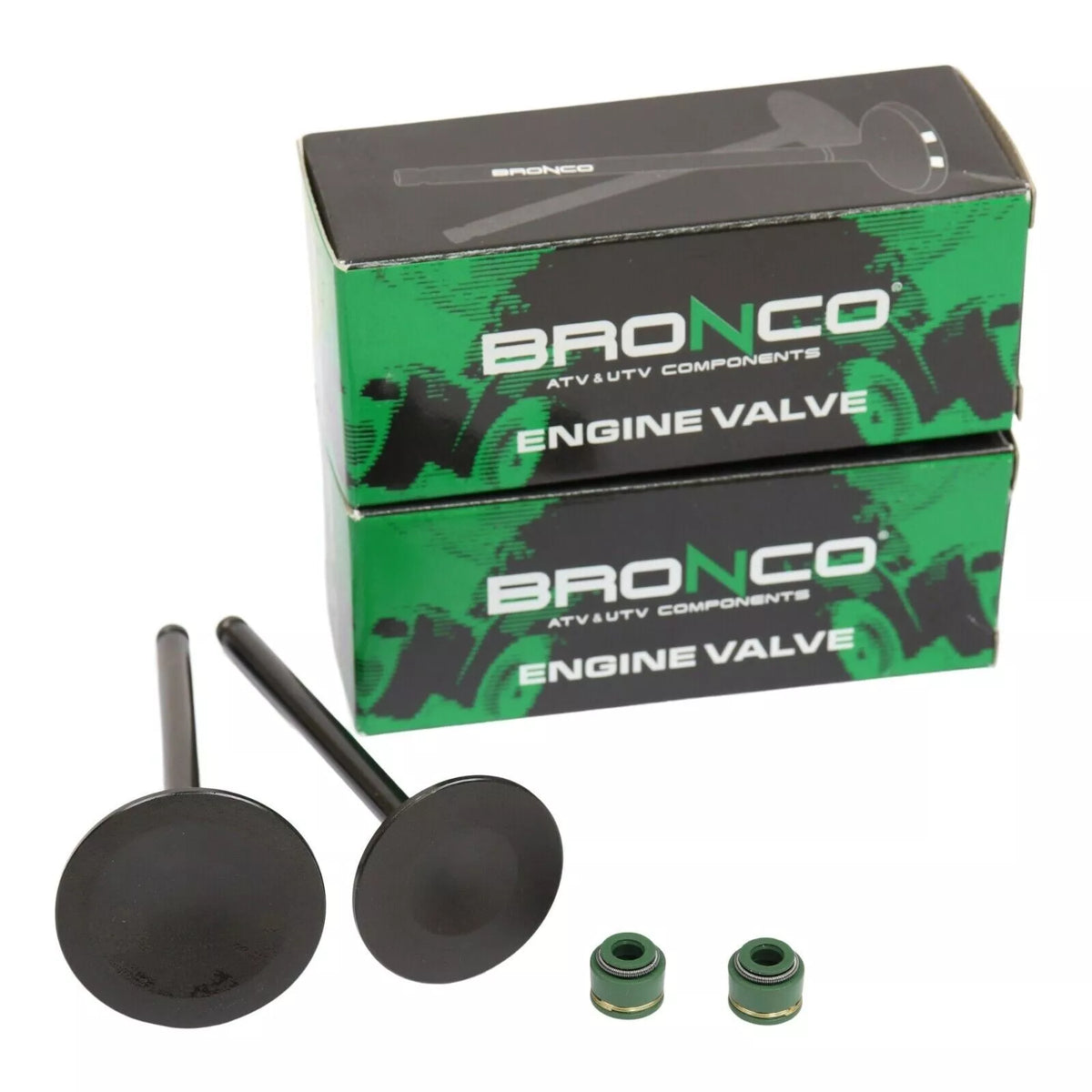 2002-2008 Yamaha Badger Raptor 80 Intake Exhaust Valves Seals Kit ...