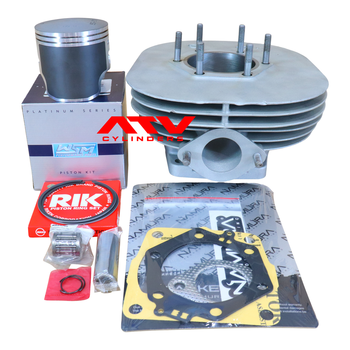 1994-2001 Polaris Xplorer Xpress Big Boss 300 OEM Cylinder Jug WSM Pis ...