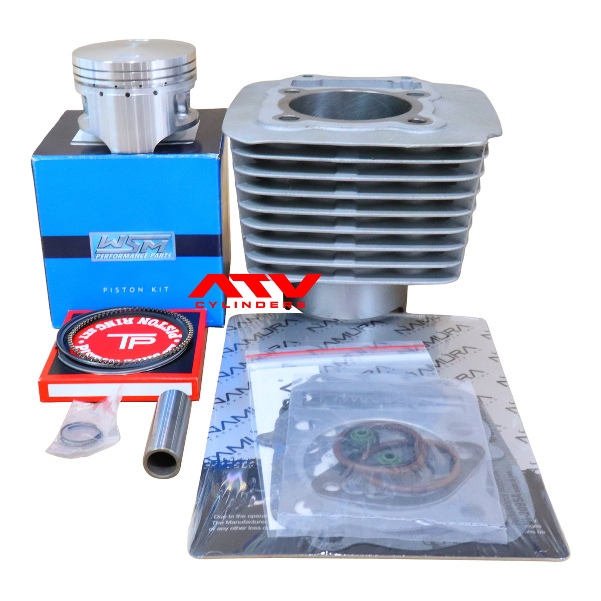 1991-2002 Suzuki KingQuad King Quad 300 OEM Cylinder Jug WSM Piston To ...