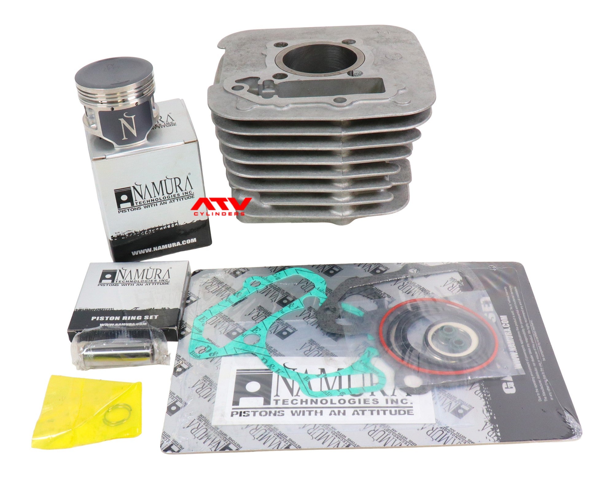 1989-2013 Yamaha Breeze Grizzly 125 OEM Cylinder Jug Namura Piston Gas ...